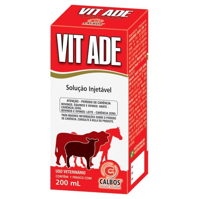 Vit ADE injetável 50ml - CALBOS – AgroPascoal